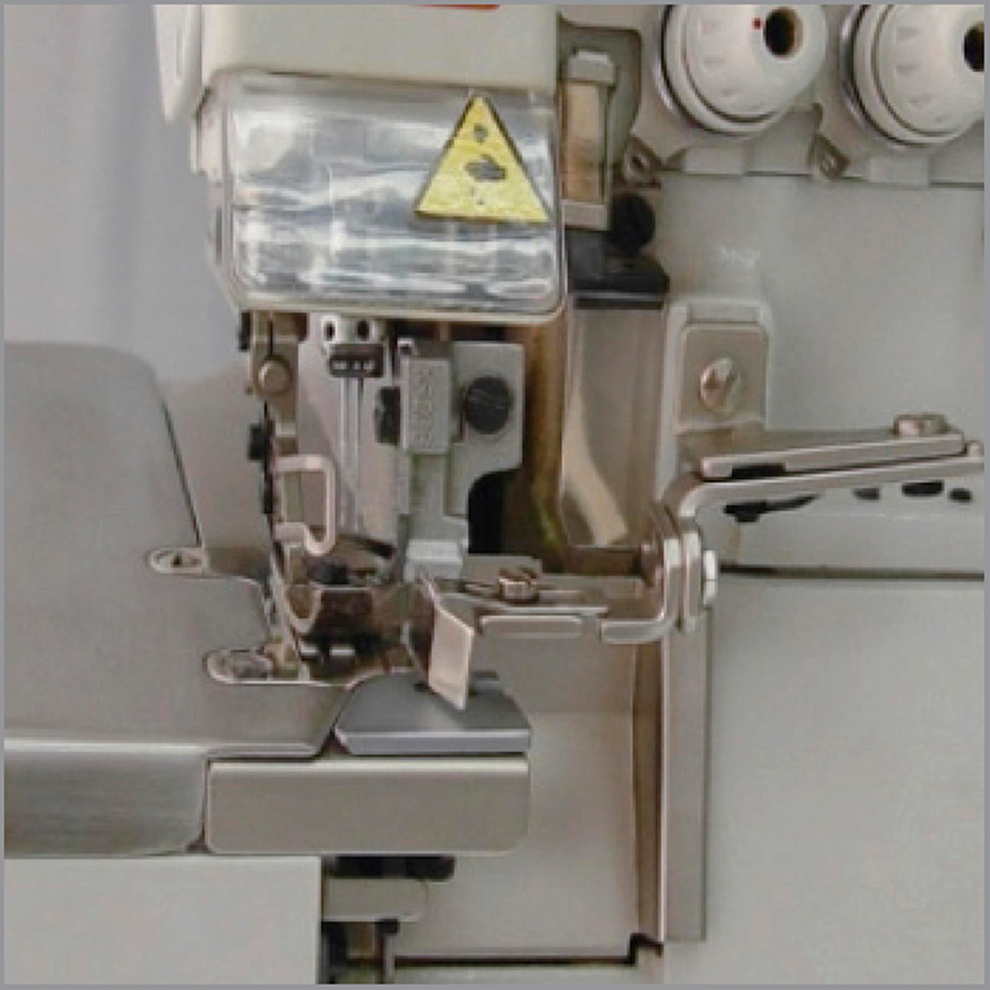 SIRUBA 747K-514M5-23/BK 4 Thread Overlock with Backlatch Industrial Se ...
